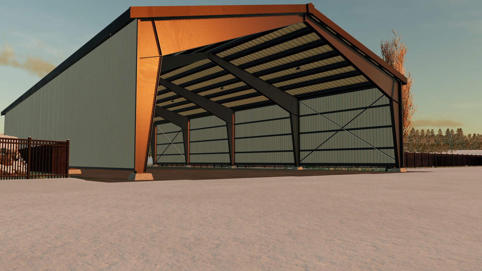 Large Metal Pavilion